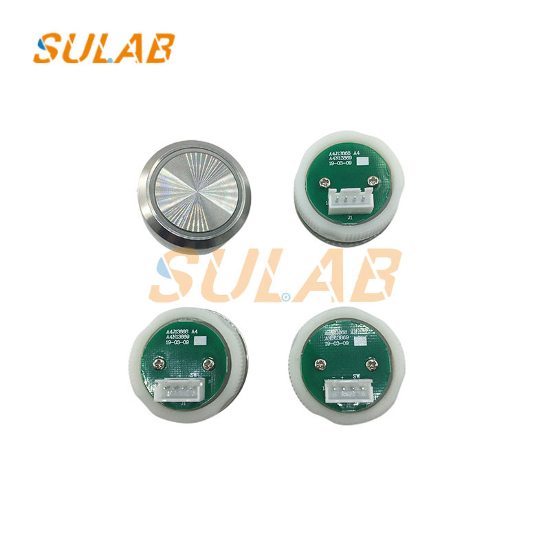 Fuji Elevator Lop Cop Round Push Button A4J13868 A4N13869