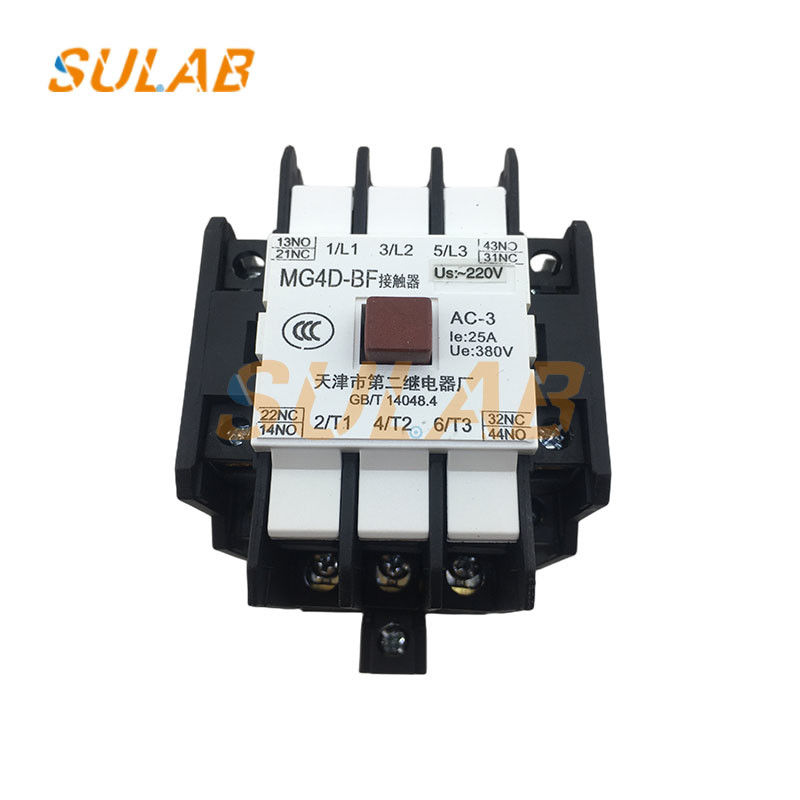 MG4D-BF 220V Elevator Silent Contactor For Permanent Magnet Synchronous ...