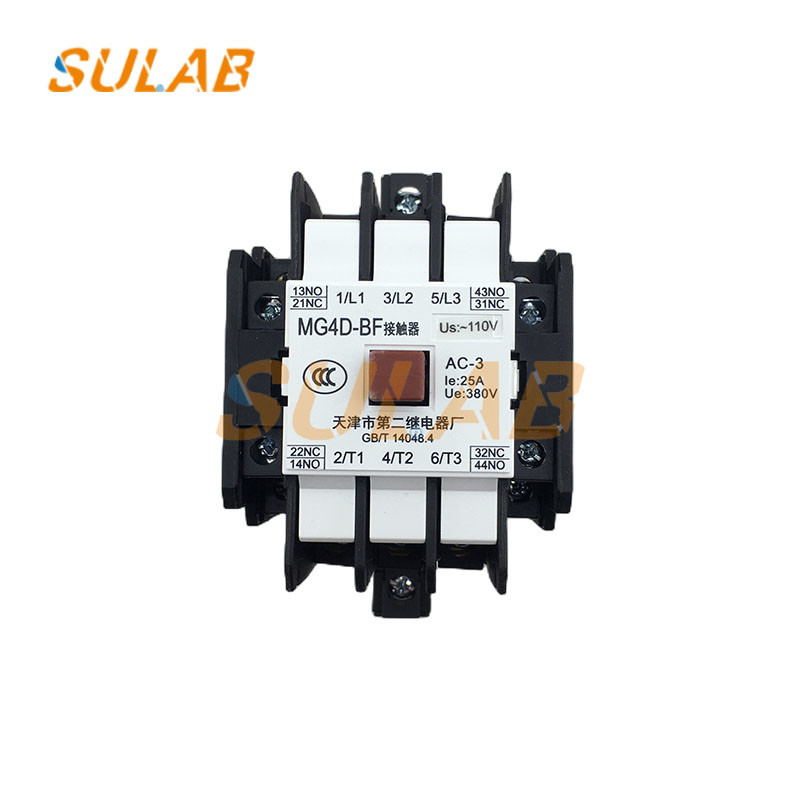 MG4D-BF Elevator Contactor For Permanent Magnet Synchronous Traction ...
