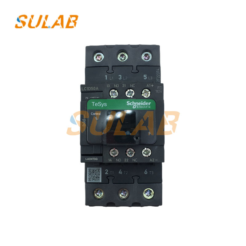 neider Contactor Elevator Spare Parts LC1D50AFD TesSys DC110V Contactor ...