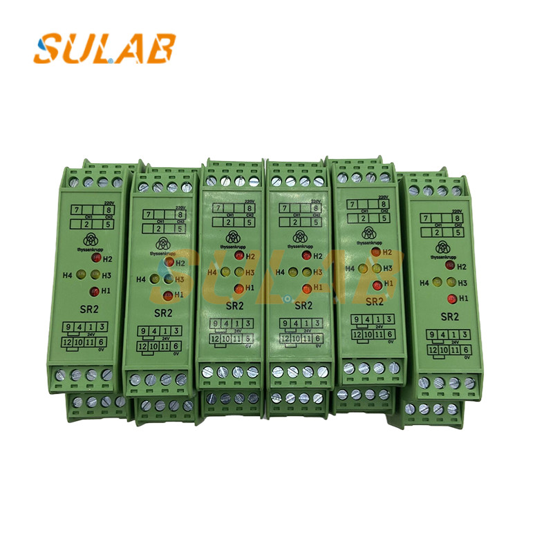 Thyssenkrupp Elevator Spare Parts Tke Door Relay Module SR2 SRC