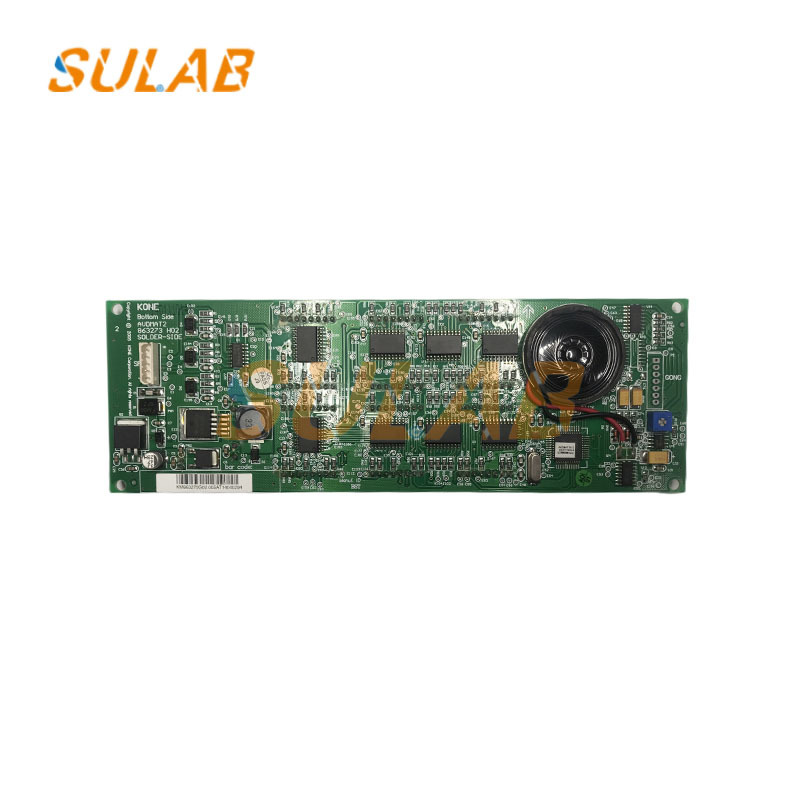 Original KONE Elevator Door Lintel Display Panel With Clock SOLDER-SIDE ...